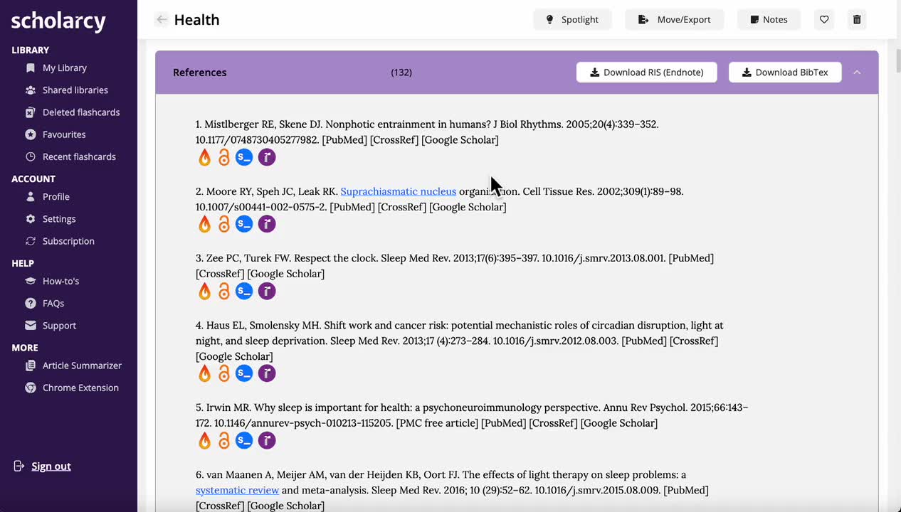 Supercharge your reading - Scholarcy User Guide